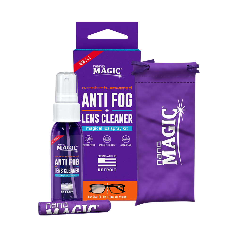 Nano Magic 2in1 Anti Fog + lens Cleaner 1oz Kit – Brookings Anglers
