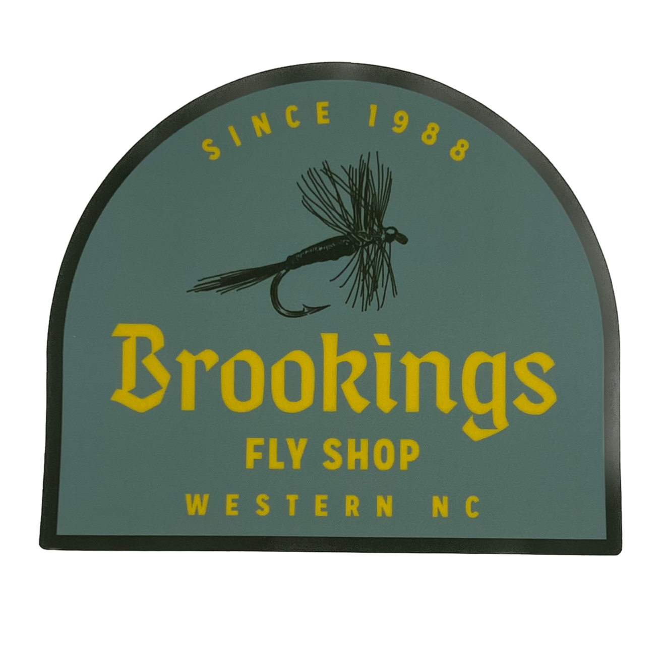 Brookings Sticker Blue Arch Dry Fly – Brookings Anglers